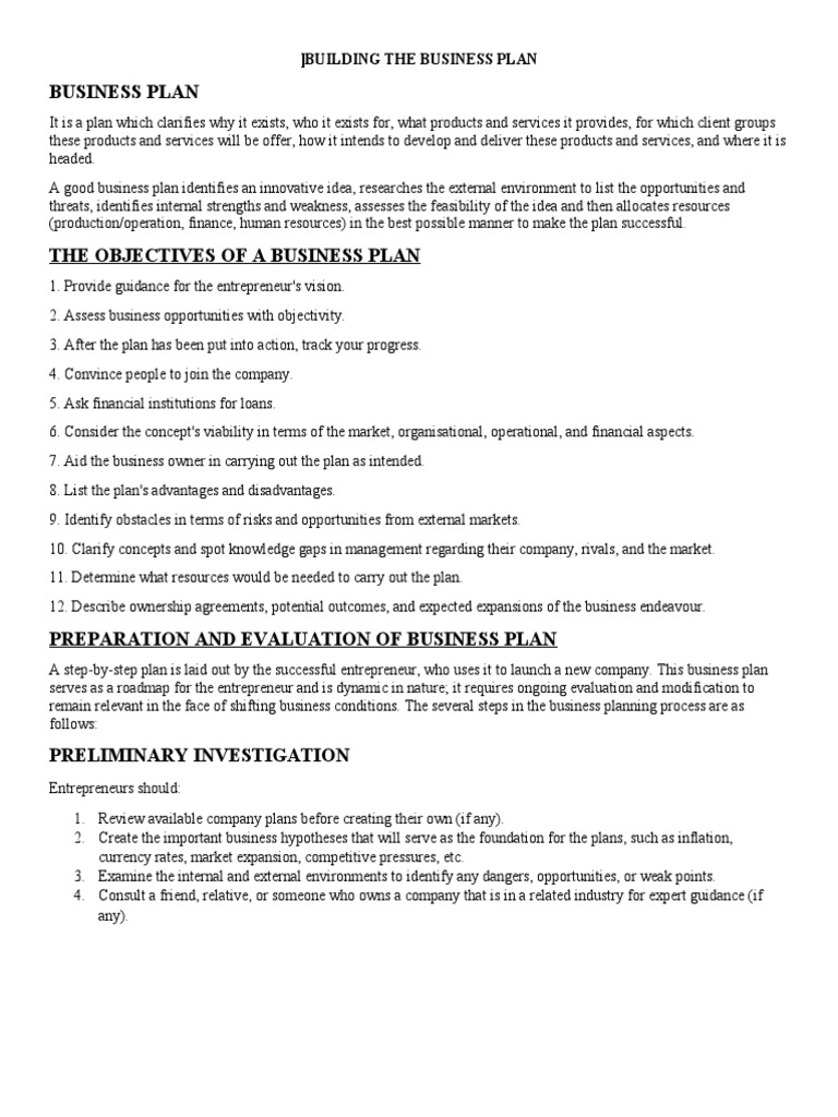 Business Plan Development Guide | PDF | Feasibility Study | Marketing