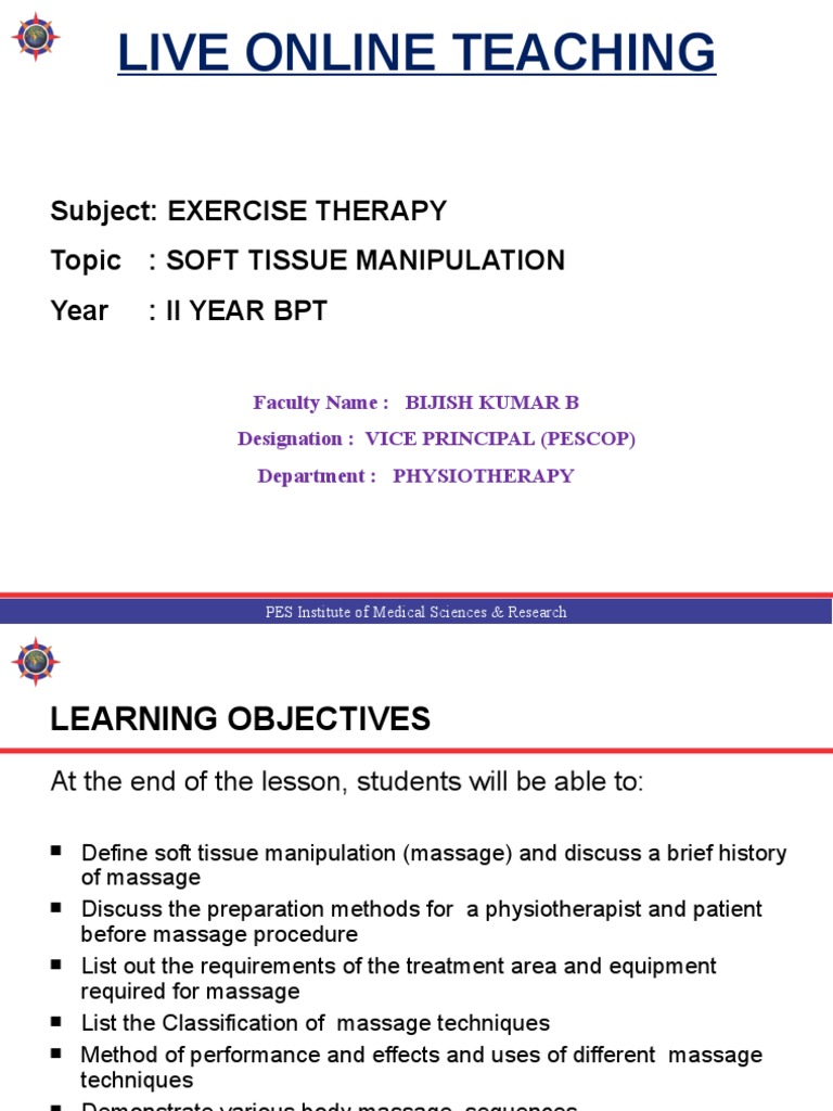 Soft Tissue Manipulation | PDF