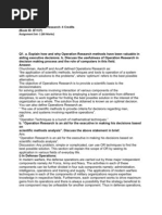 Operation Research Lecture Notes | PDF | Linear Programming ...