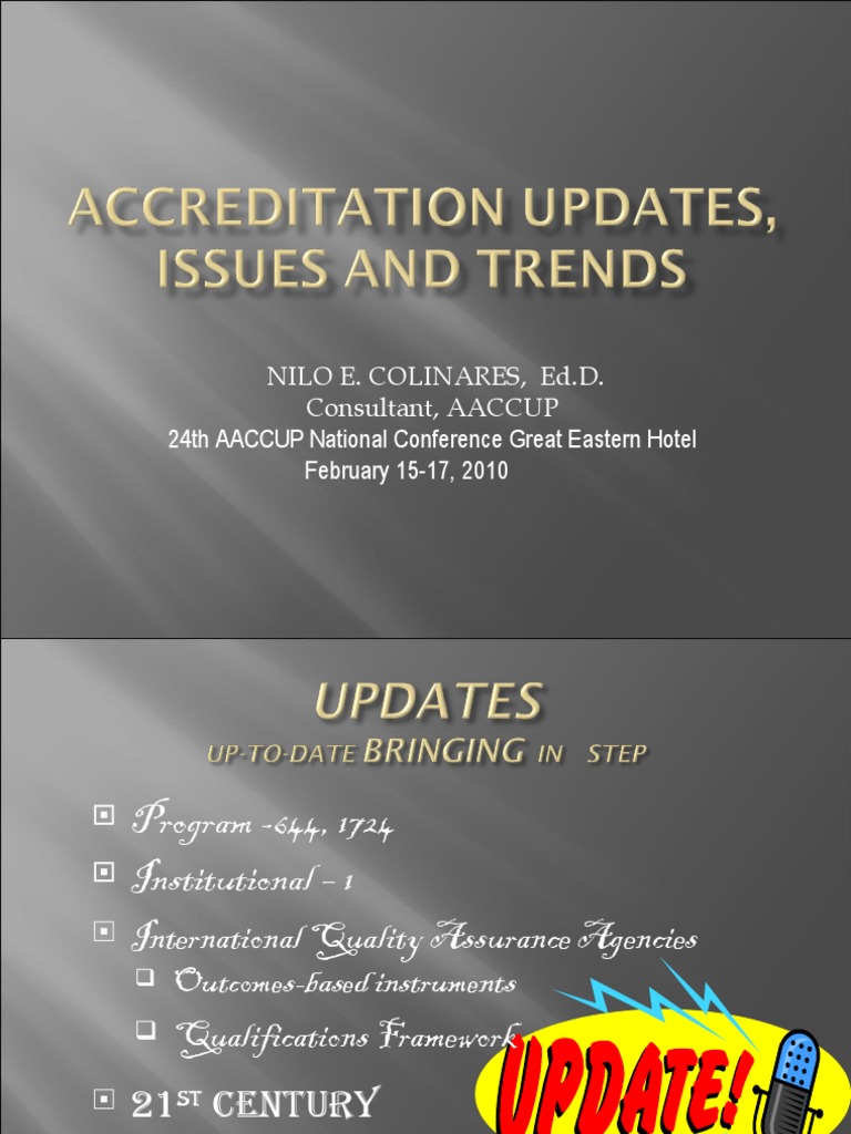Accreditation Challenges in Philippine Education | PDF