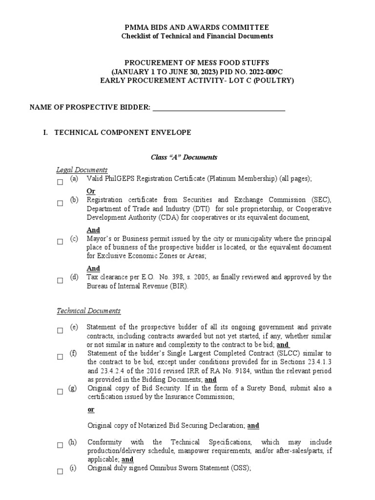 Updated Checklist Mess EPA C | PDF | Joint Venture | Notary Public