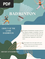 Badminton Sports Project | PDF | Racquet Sports | Athletic Sports