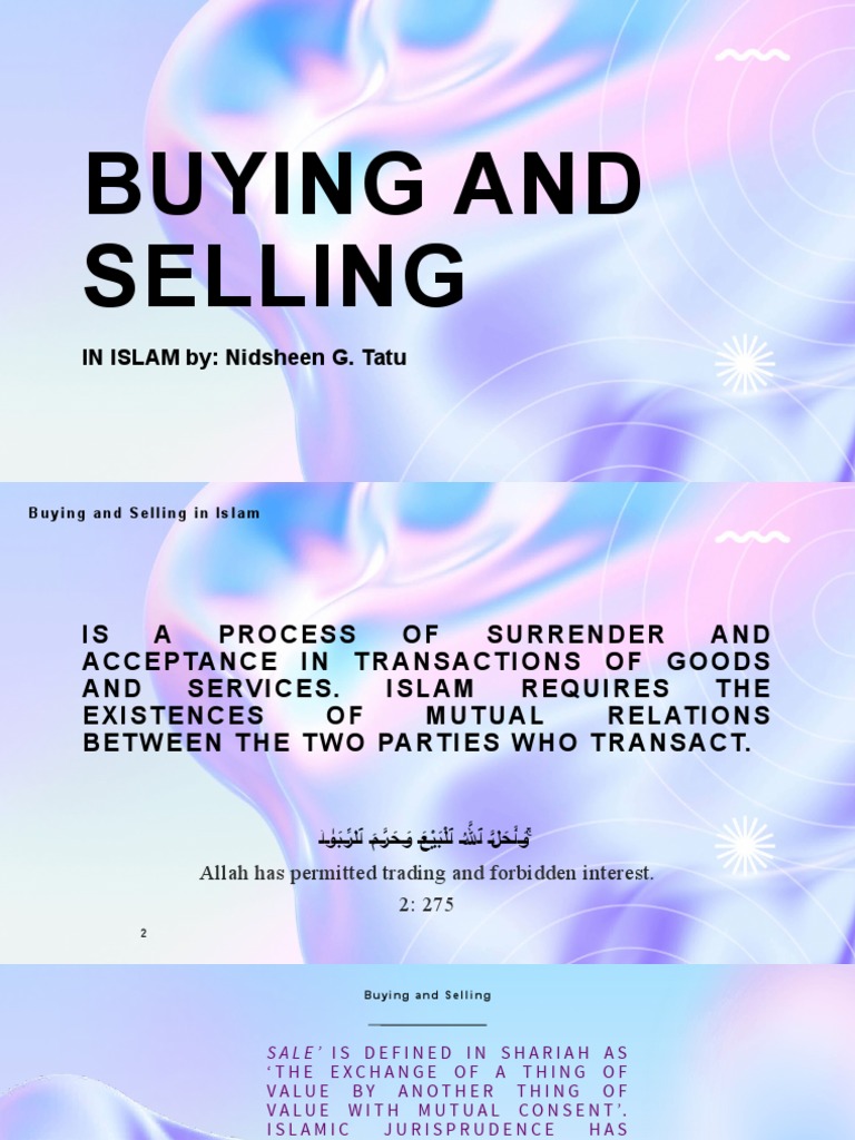 Buying and Selling | PDF | Market (Economics) | Business