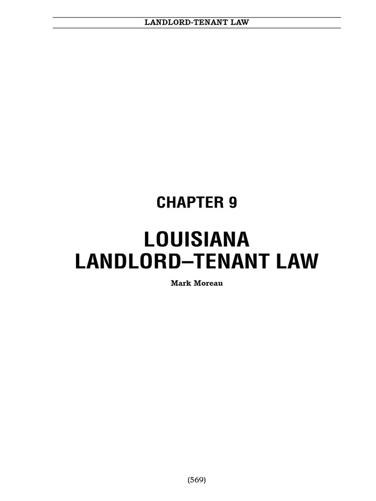 Landlord Tenant | PDF | Landlord–Tenant Law | Eviction