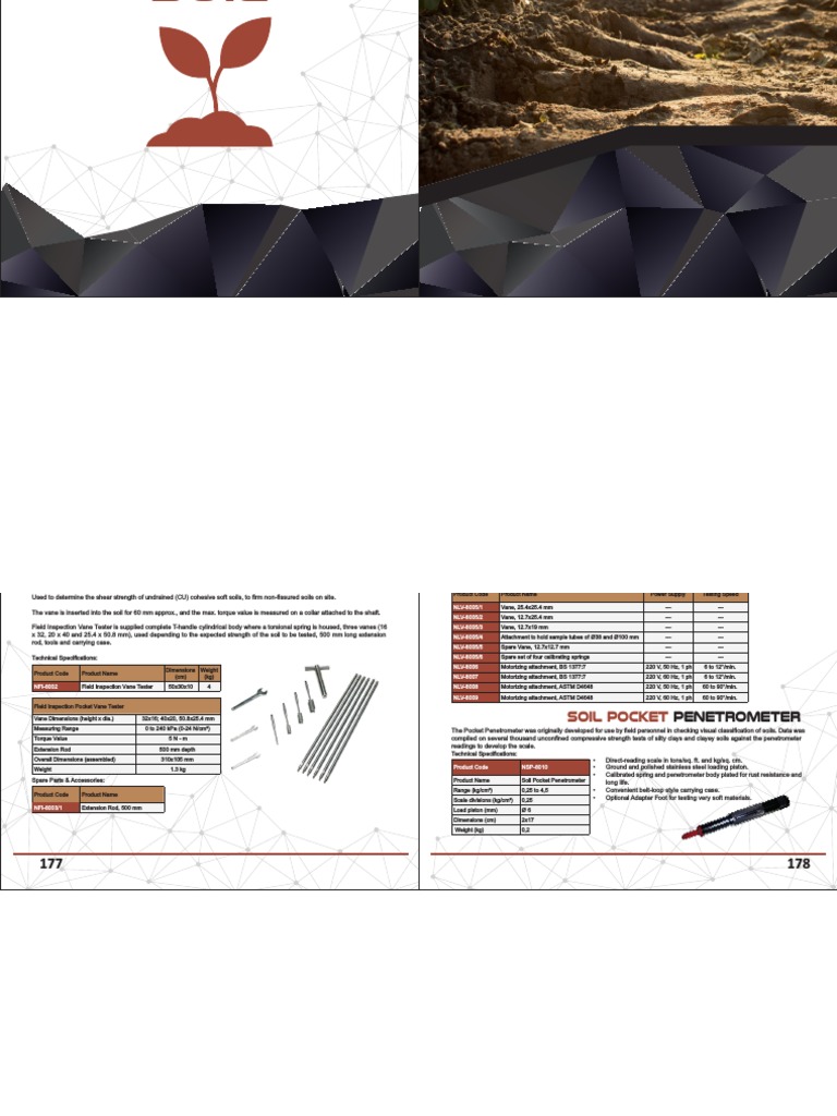 Soil PDF | PDF | Applied And Interdisciplinary Physics | Soil