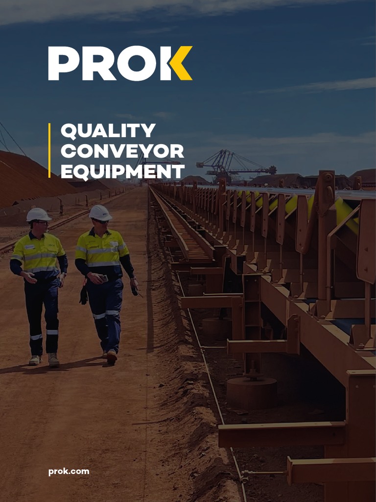 PROK Conveyor Equipment Overview | PDF | Belt (Mechanical) | Bearing (Mechanical)