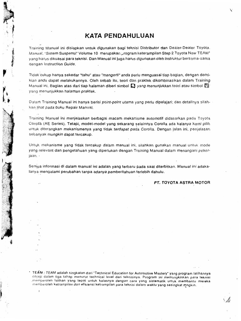 Training Manual Step 2 Chasis | PDF