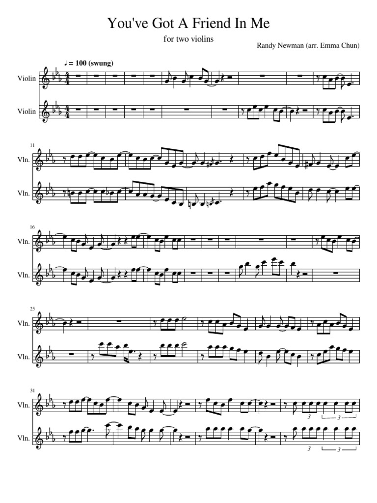 Youve Got A Friend in Me | PDF