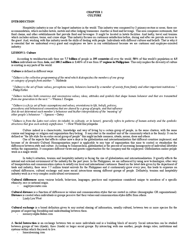 Reviwer For Midterm Examination THC 8 | PDF | Multiculturalism | Jewish ...