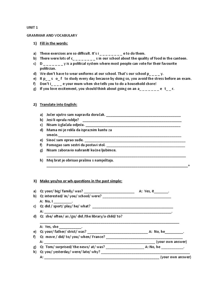 Unit 1 - Hello World 7 | PDF