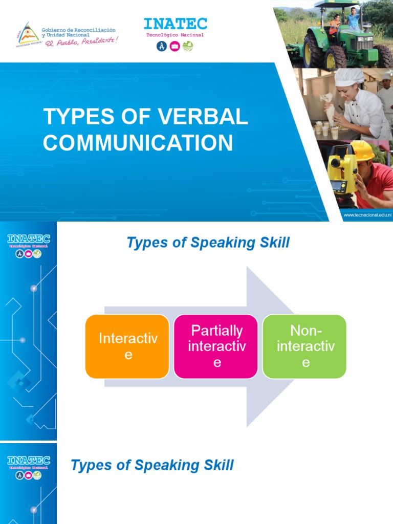 Types of Speaking Skill | PDF