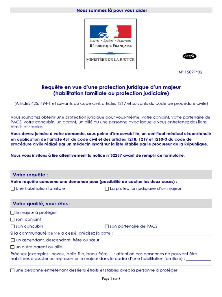 Dossier Curatelle | PDF