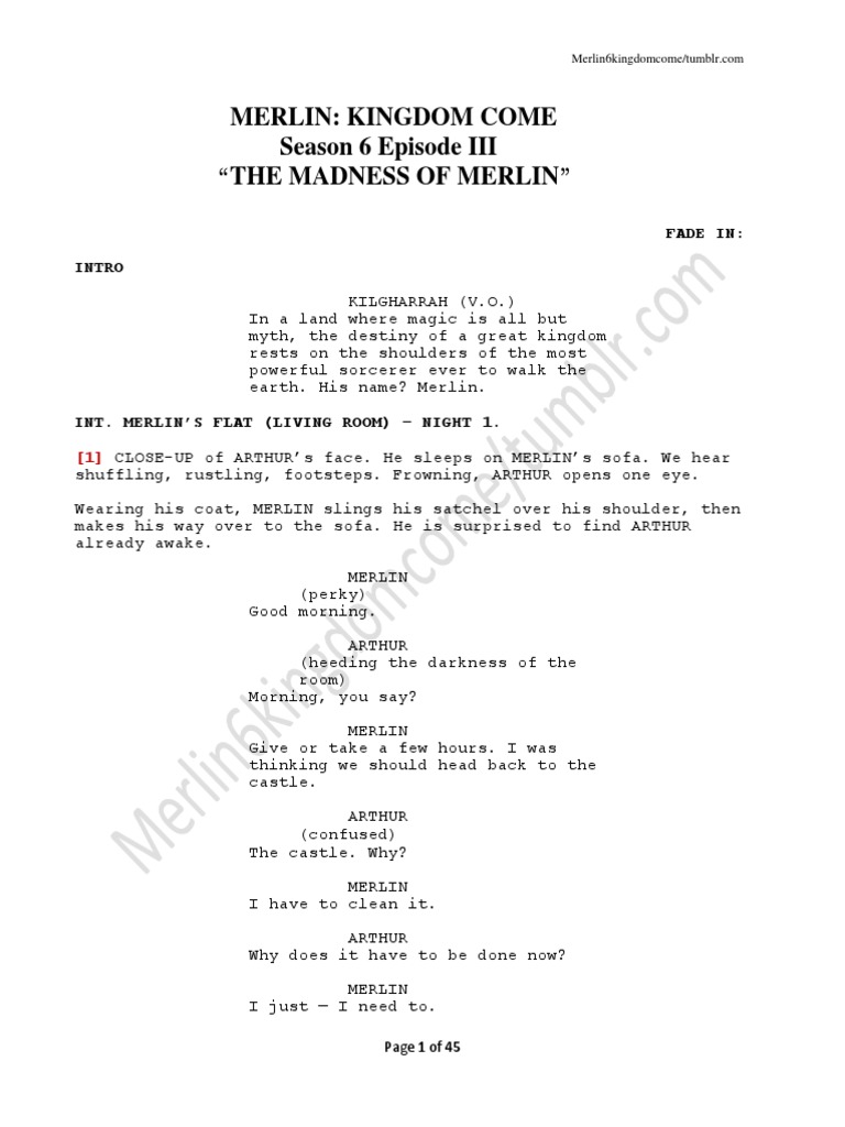 #3. The Madness of Merlin | PDF | Merlin