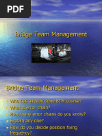 Bridge Resource Management Overview | PDF | Navigation | Water Transport