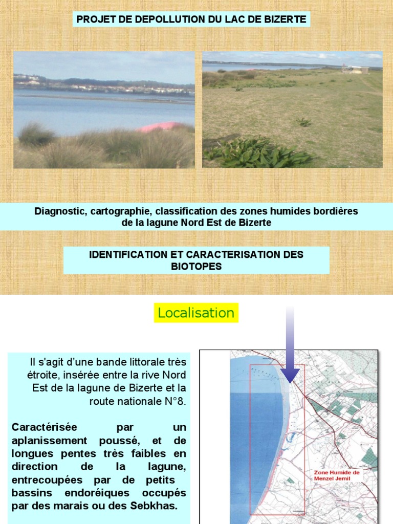 Biotopes de la lagune de Bizerte | PDF | Eutrophisation | Inondation