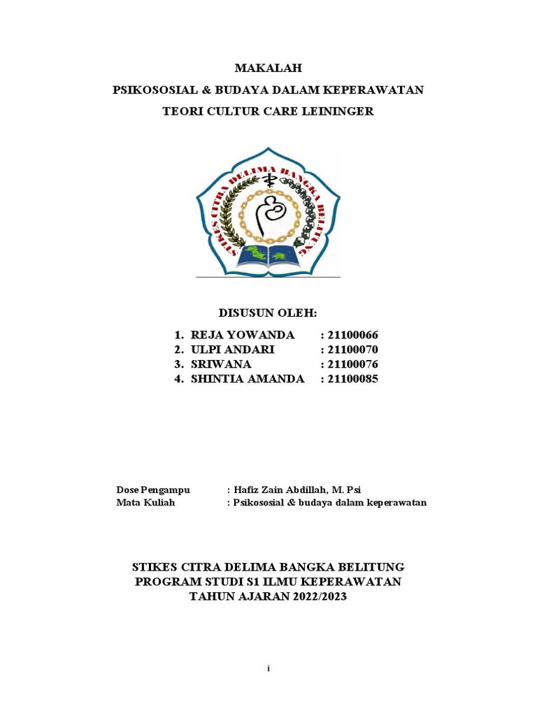 Makalah Kel.11 Psiko & Budaya | PDF