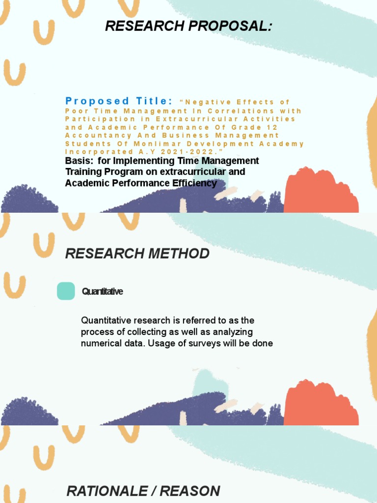 Research Proposal Presentation | PDF | Cognition | Scientific Method