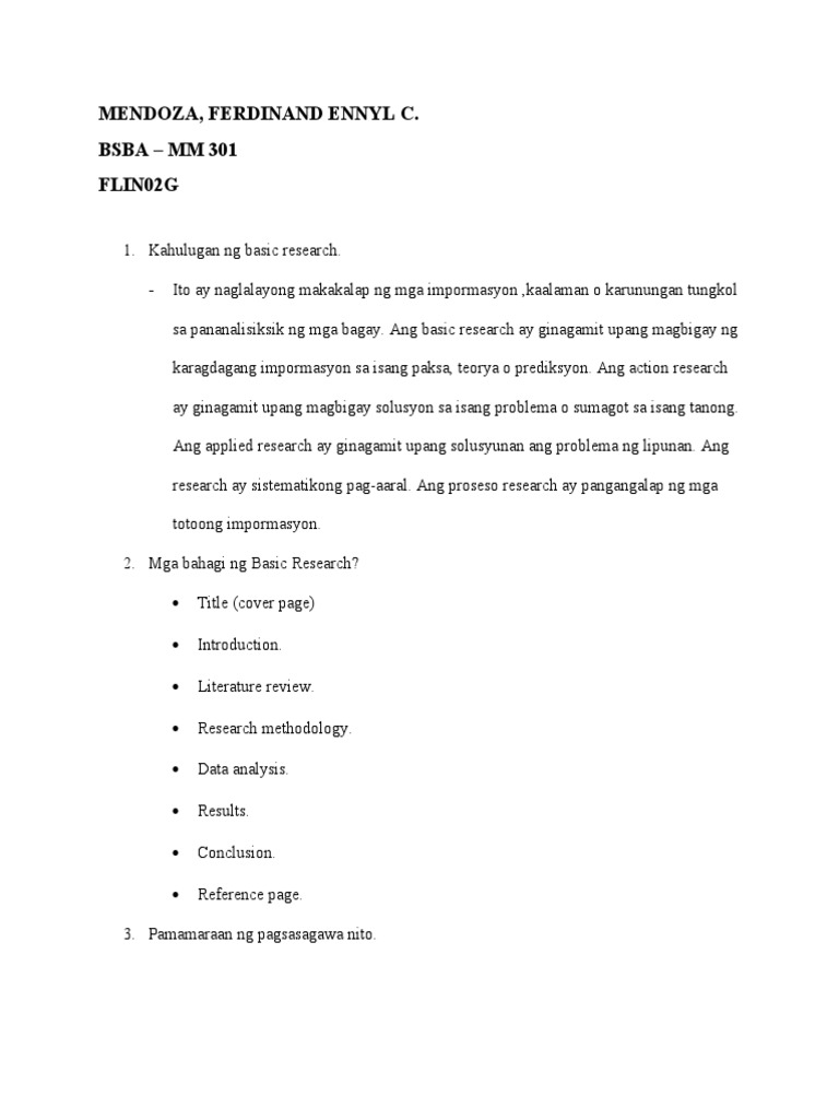 Basic Research | PDF