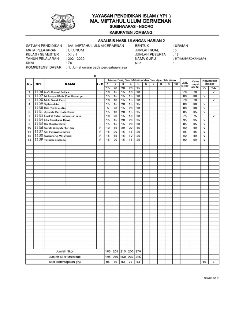 Auh Ekonomi - 3 | PDF