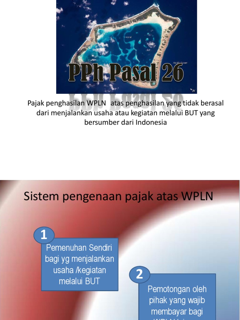 PPh Pasal 26 untuk WPLN di Indonesia | PDF | Bisnis | Hukum