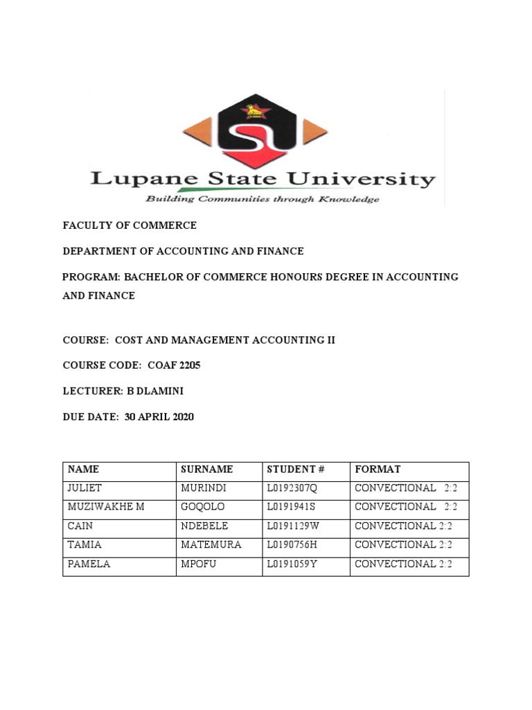 Group Assignment | PDF | Profit (Economics) | Prices