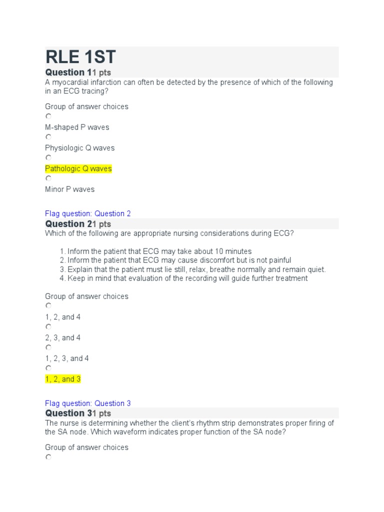 Midterm Reviewer | PDF | Electrocardiography | Heart