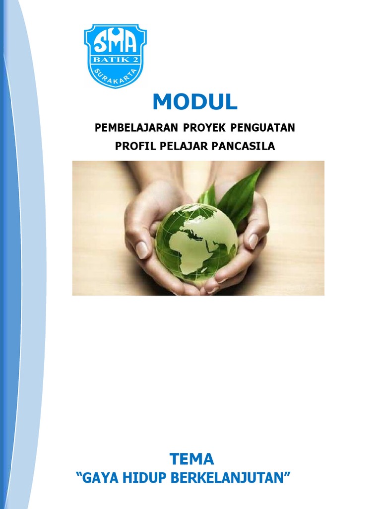 Modul Gaya Hidup Berkelanjutan | PDF | Karier & Perkembangan | Seni
