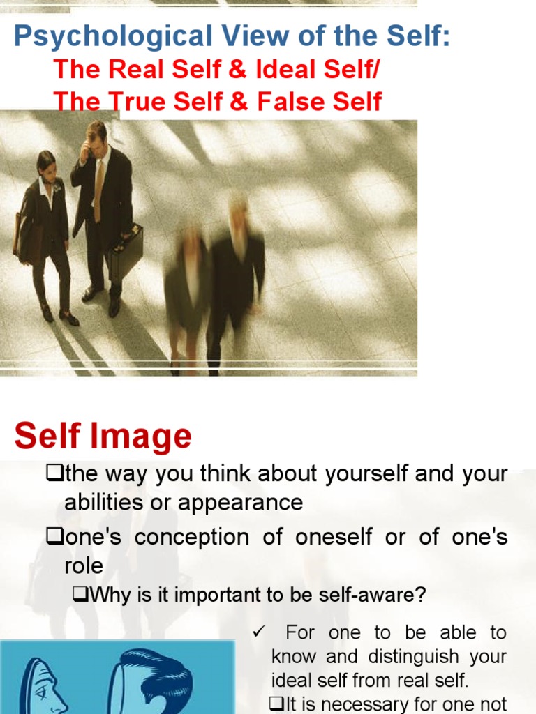 Real vs Ideal Self in Psychology | PDF | Self Concept | Theory Of Mind