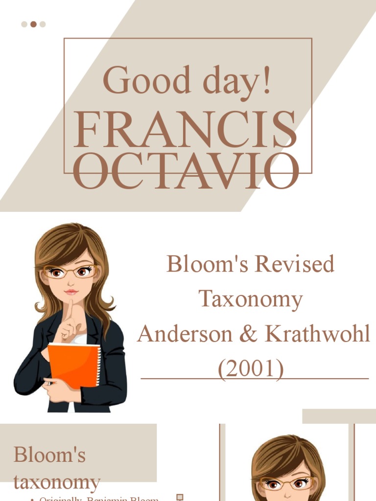 Blooms Taxonomy | PDF