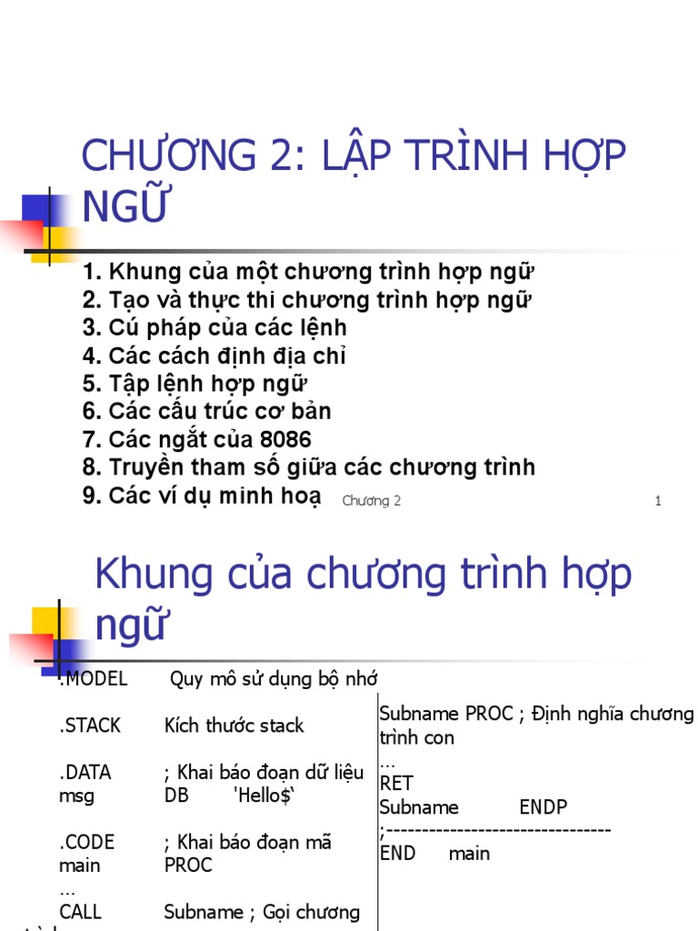Lap Trinh Hop Ngu | PDF