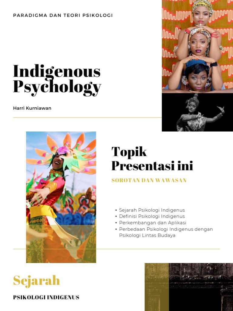 Pendekatan Indigenous Psychology | PDF