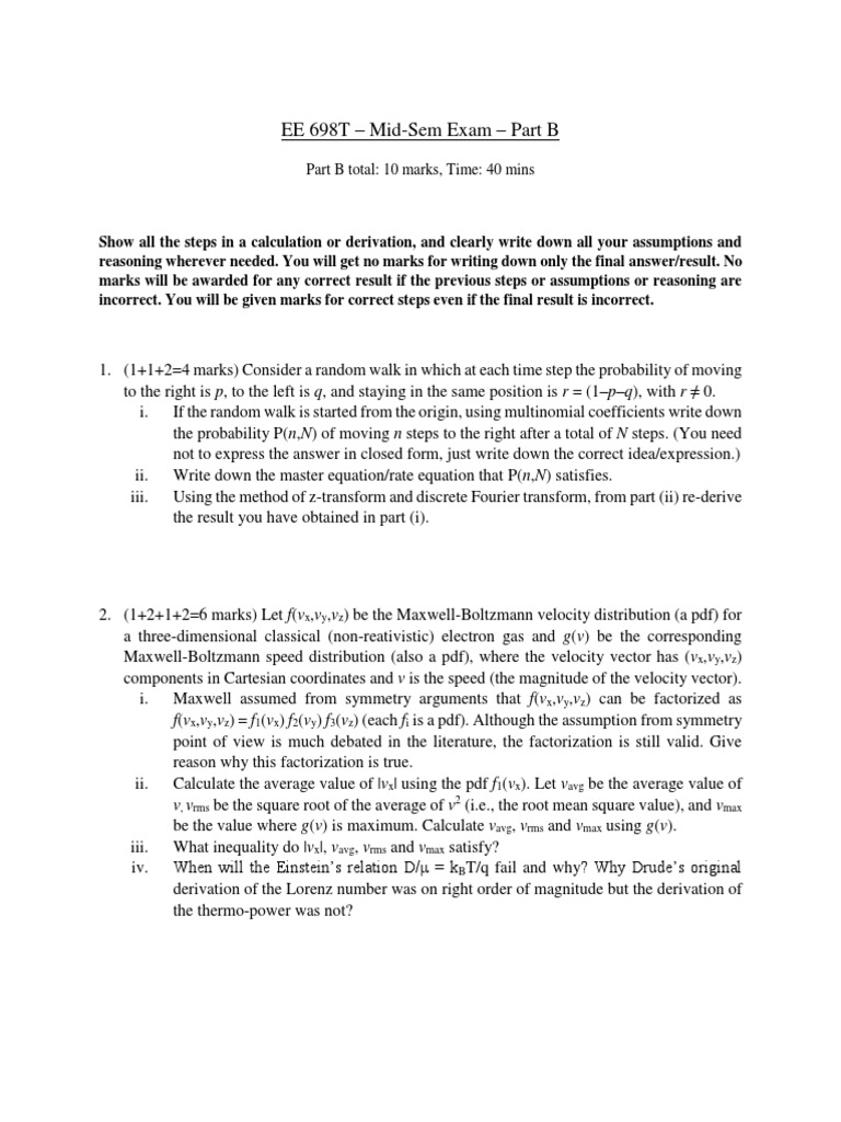 EE698T - MidSem - Part B | PDF | Teaching Methods & Materials