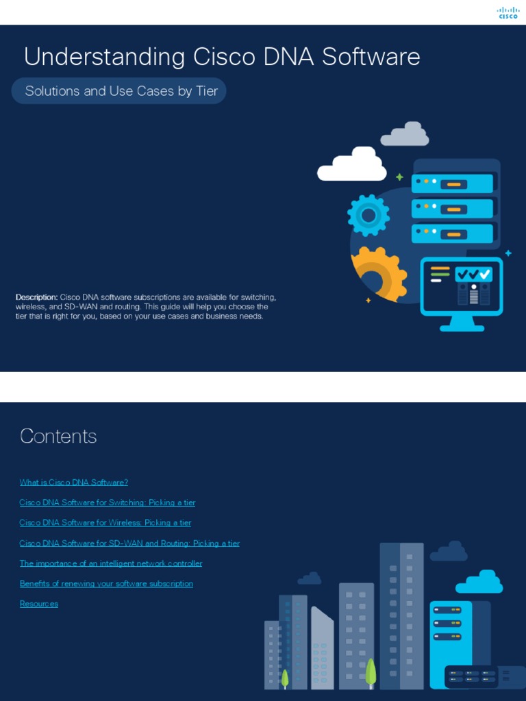 Cisco Dna Software | PDF | Computer Network | Cloud Computing