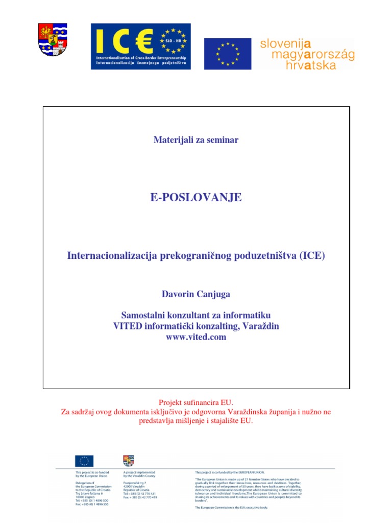 E Poslovanje | PDF