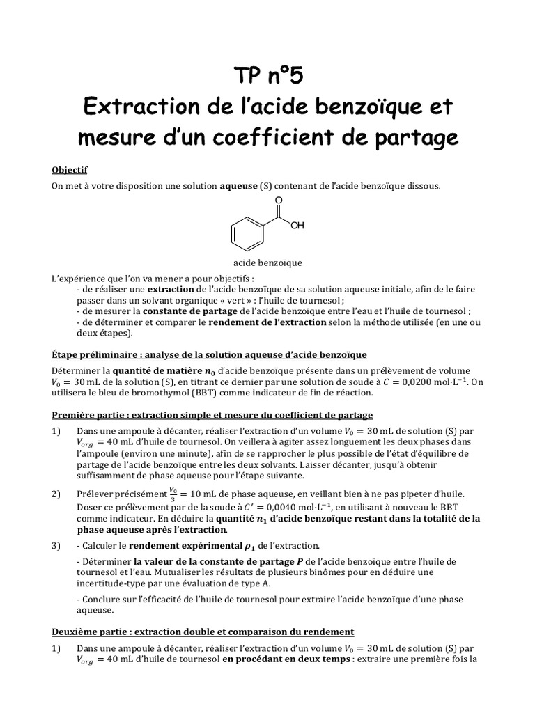 TP 05 | PDF | Chimie | Titrage
