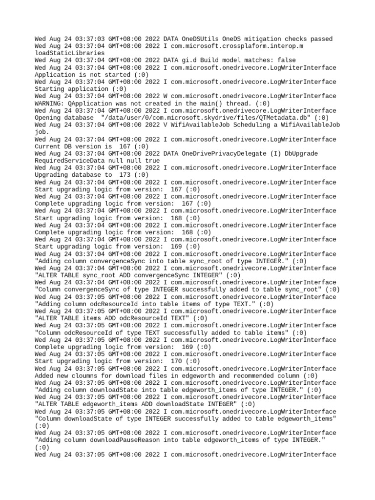 Current Log | PDF | Databases | Computer File