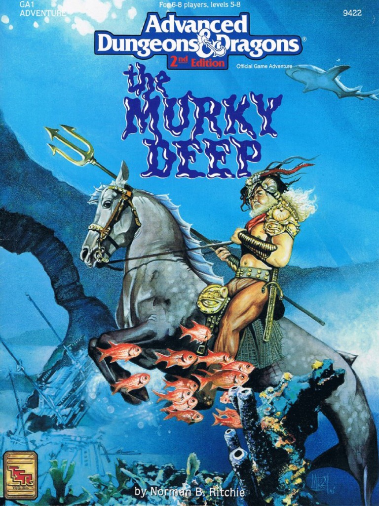 GA1 - The Murky Deep (2E) | PDF | Tsr, Inc.
