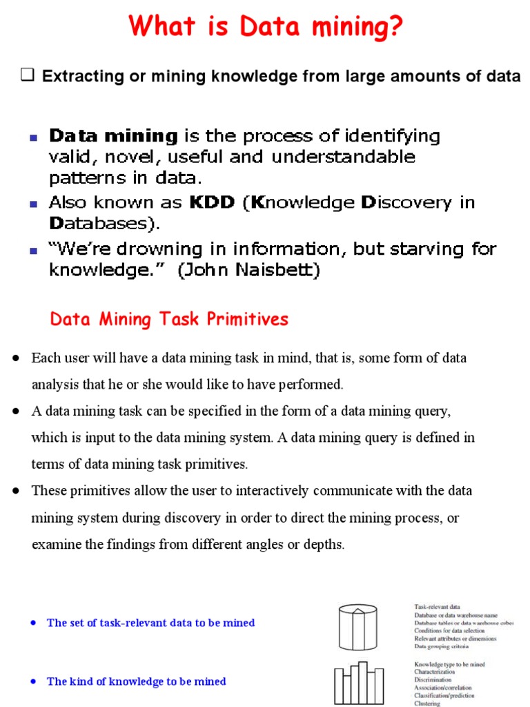 DWM Sem V Module 2 - Introduction To Data Mining, Data Exploration and Data Pre-Processing | PDF ...