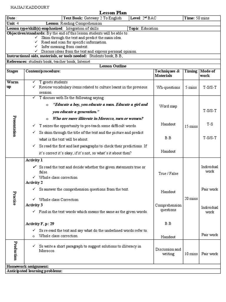 Reading Comprehension | PDF | Reading Comprehension | Cognition