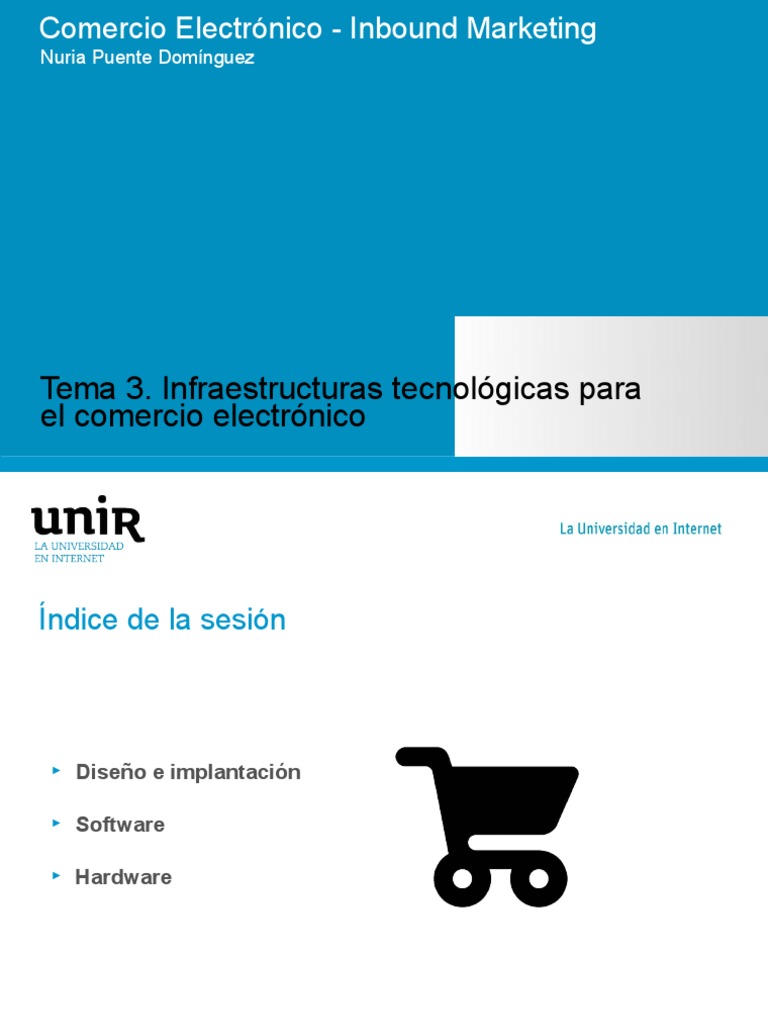 Comercio Electrónico Infraestructura | PDF | Servidor (Computación) | Comercio electrónico