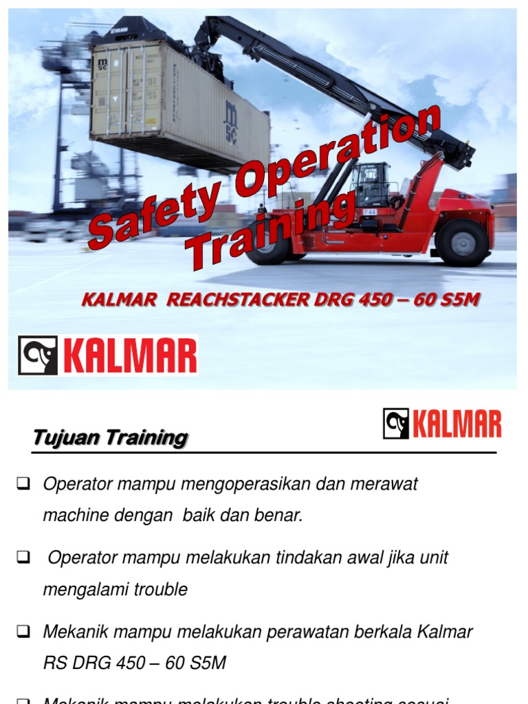 Panduan Operator Reach Stacker | PDF