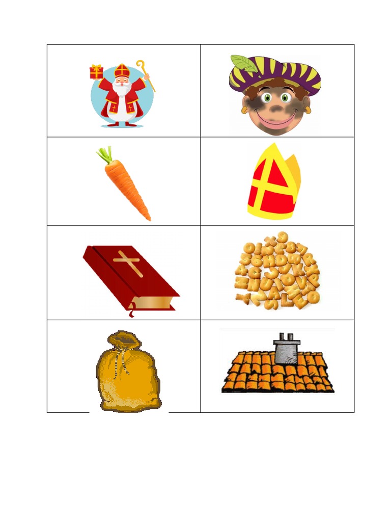 Hoekenwerk - Memory Sint en Piet | PDF