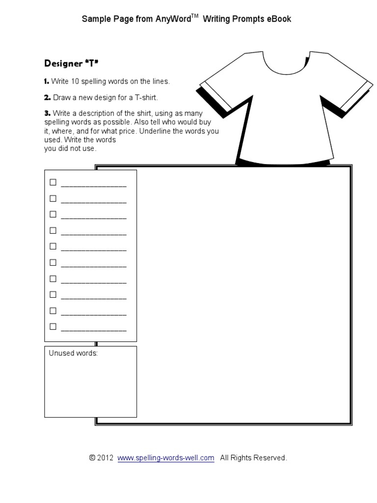 Printable Creative Writing Worksheets | PDF