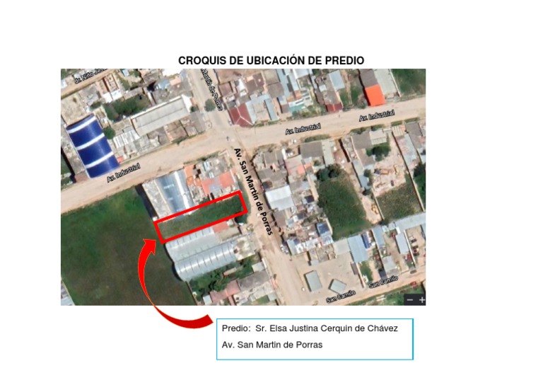 Croquis de Ubicación de Predio | PDF