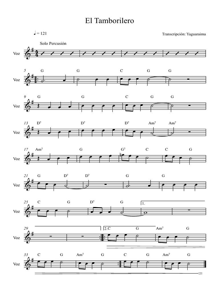 El tamborilero | PDF