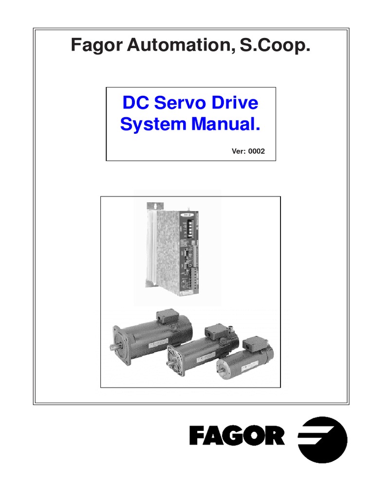 DCS 08 E0 | PDF | Electric Motor | Amplifier