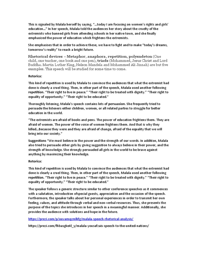 Malala Yousafzai Political Speech1 | PDF | Malala Yousafzai Malala Yousafzai Political Speech1 | PDF | Malala Yousafzai