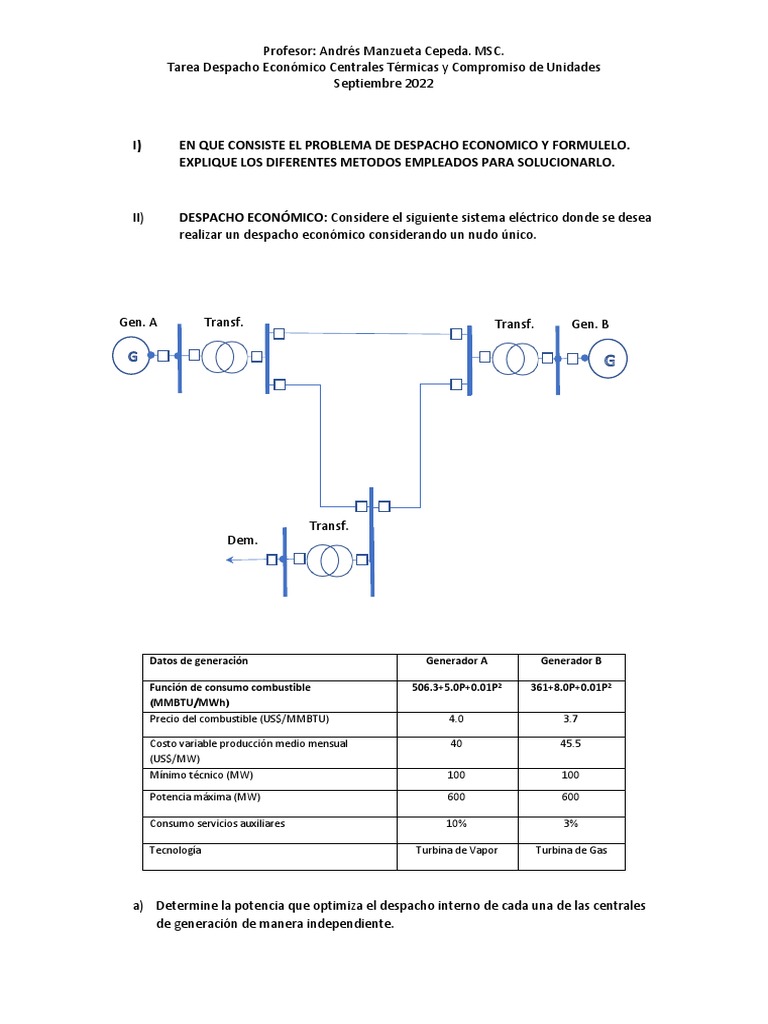 Tarea Despacho Economico y Compromiso de Unidades | PDF | Ciencia y ...