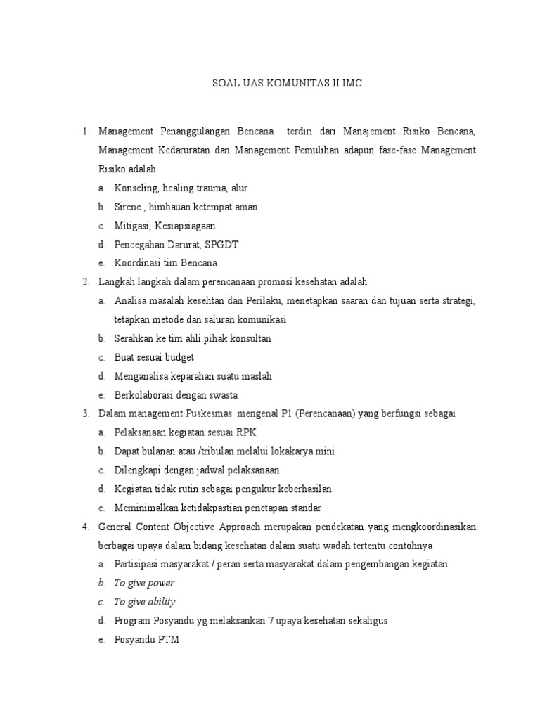 Soal UAS Upload.2 | PDF