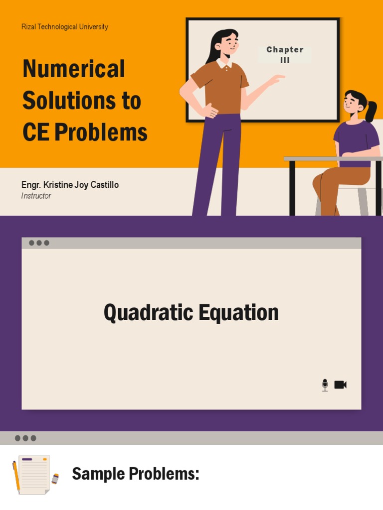 Chapter 3 - Quadratic Equation | PDF | Area | Equations